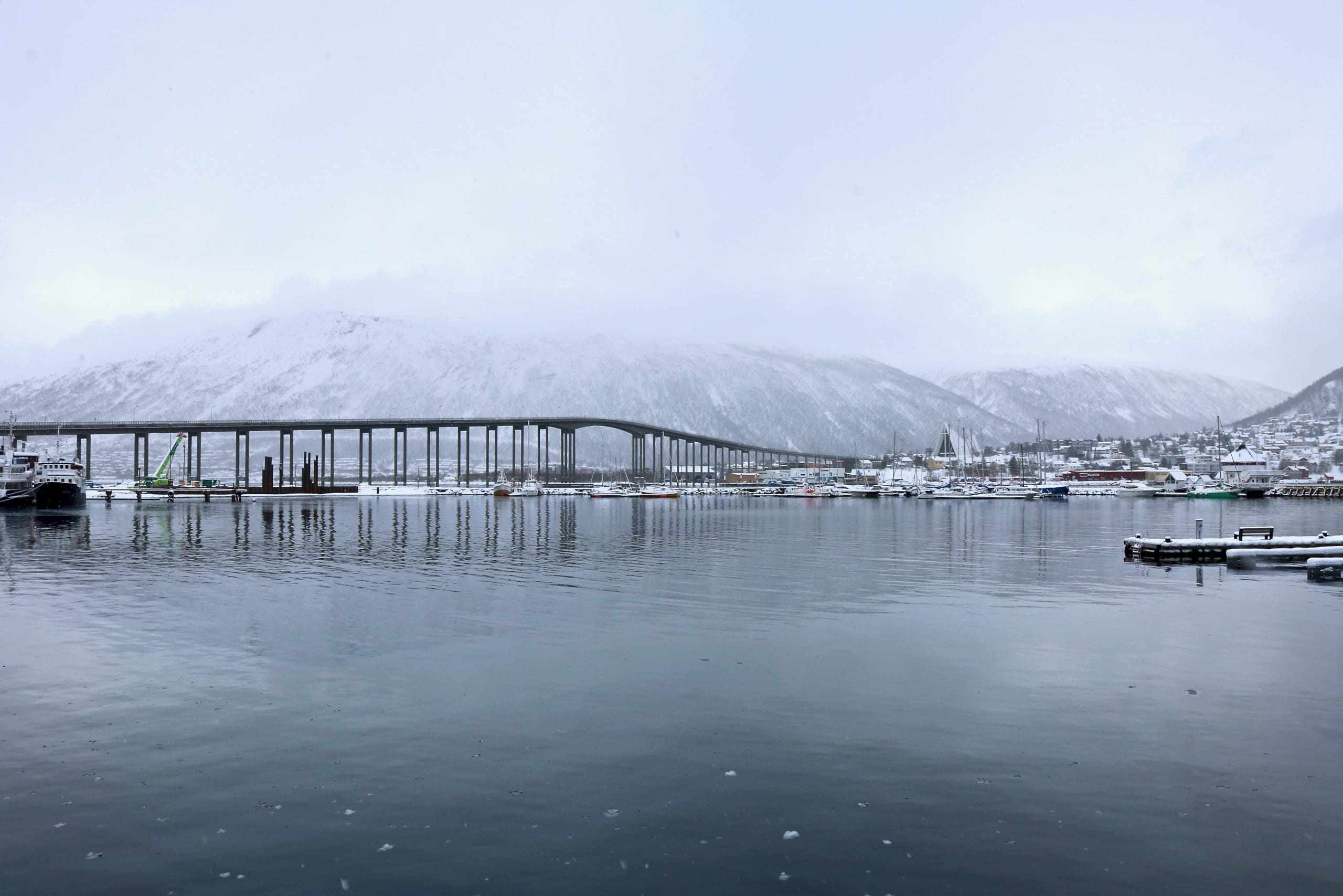 Walking Across the Tromsø Bridge: A Scenic Journey in Norway
