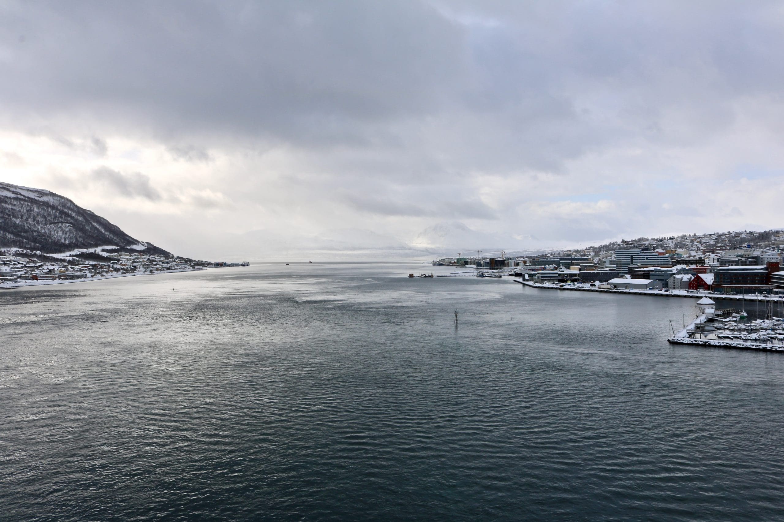 Walking Across the Tromsø Bridge: A Scenic Journey in Norway