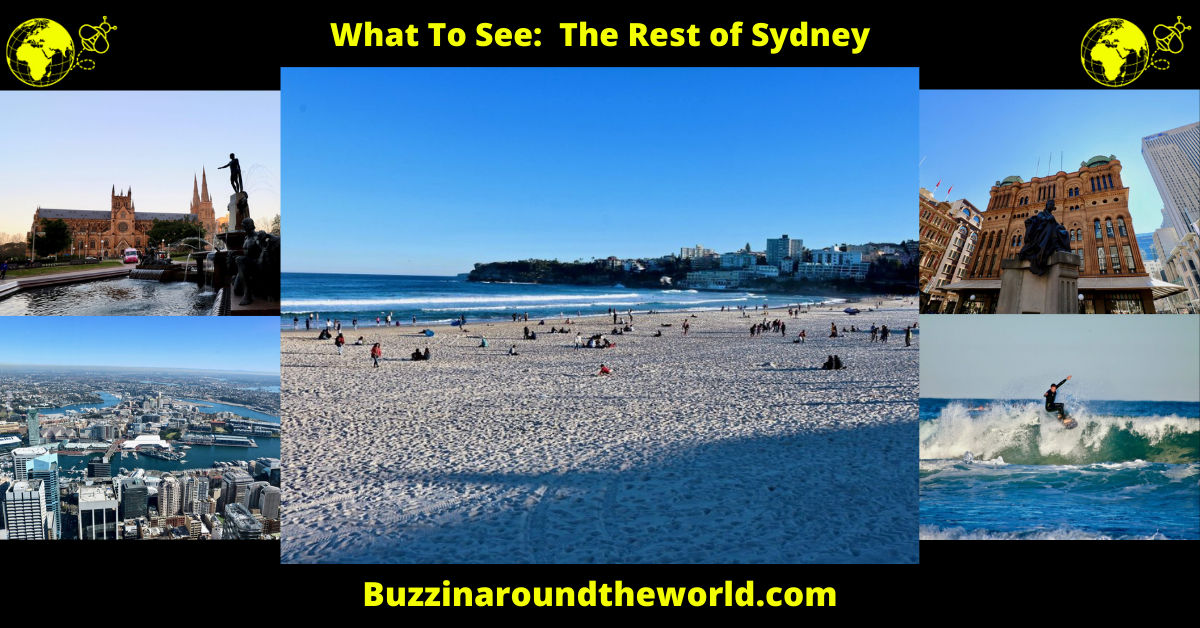 Other Things to See in Sydney - Bondi Beach, Sydney Tower Eye, & More.