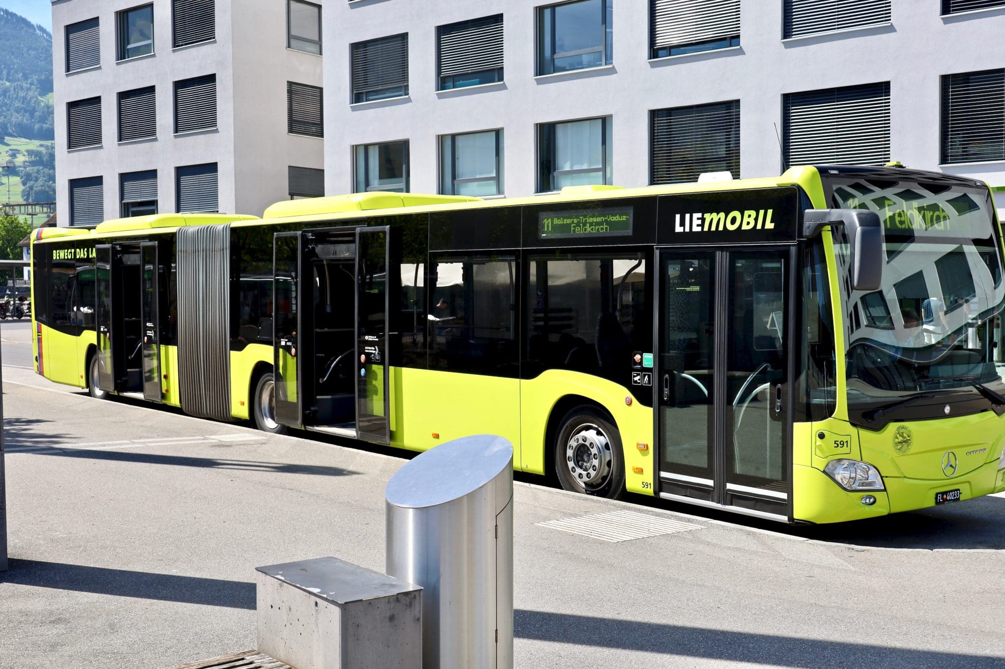 Getting to Liechtenstein with the Swiss Rail Pass