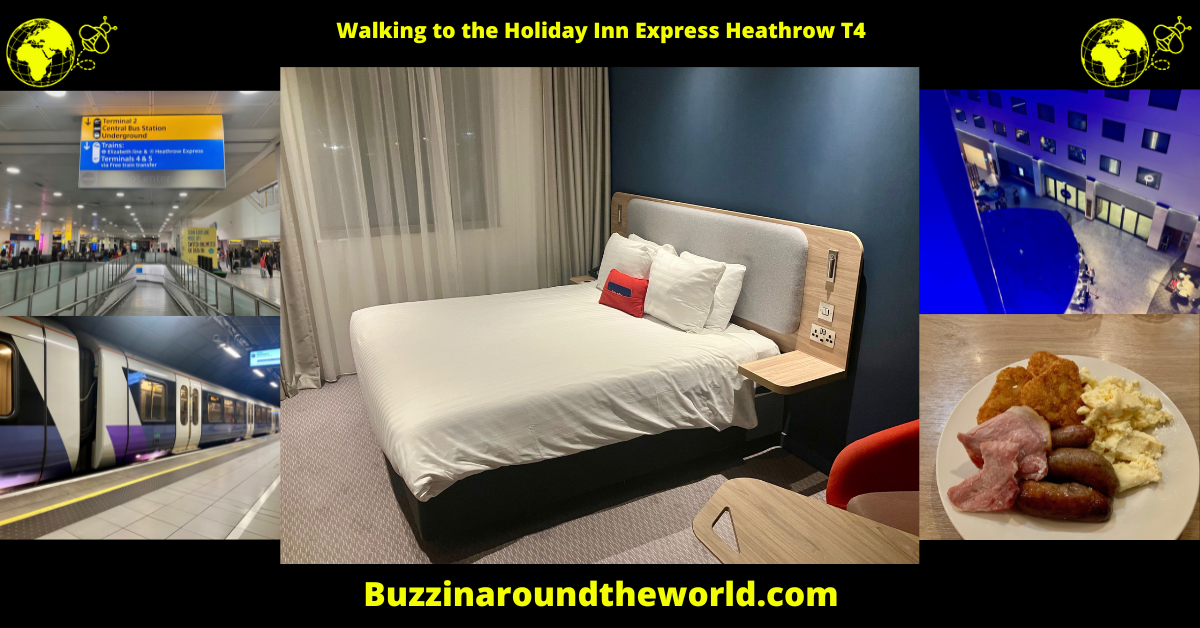 Walking to the Holiday Inn Express Heathrow T4 - A Hotel Guide