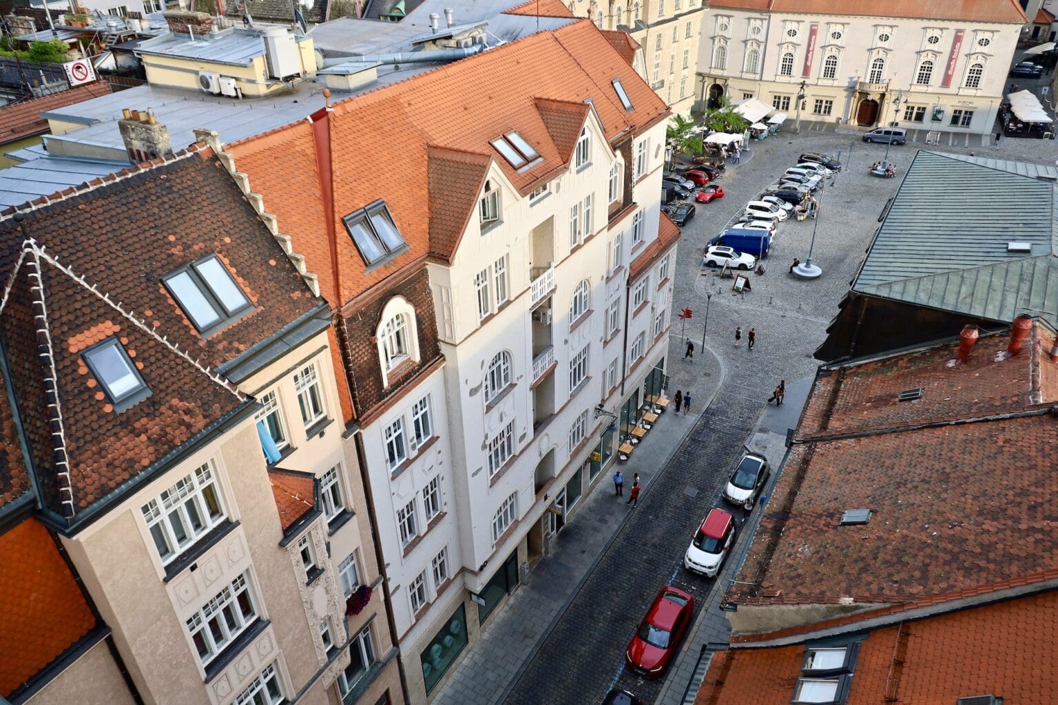Best View of Brno from Town Hall Observation Platform